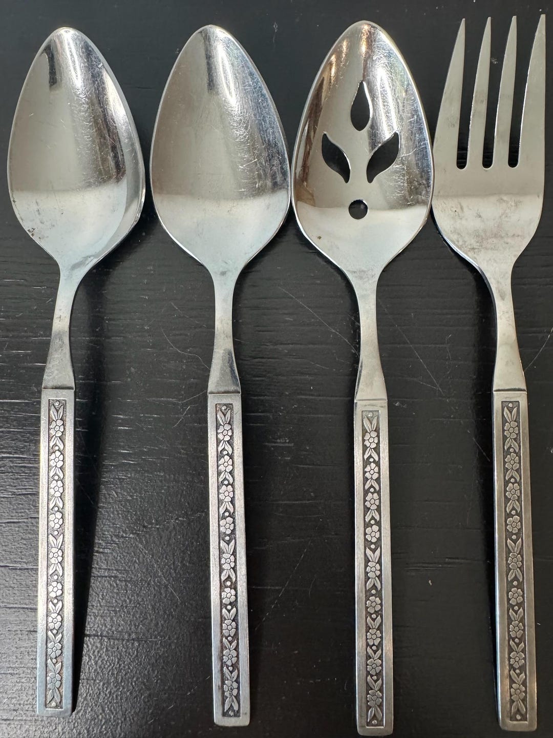 Vintage Oneida Profile Stainless Steel Serving Pieces - Set of 5 ...