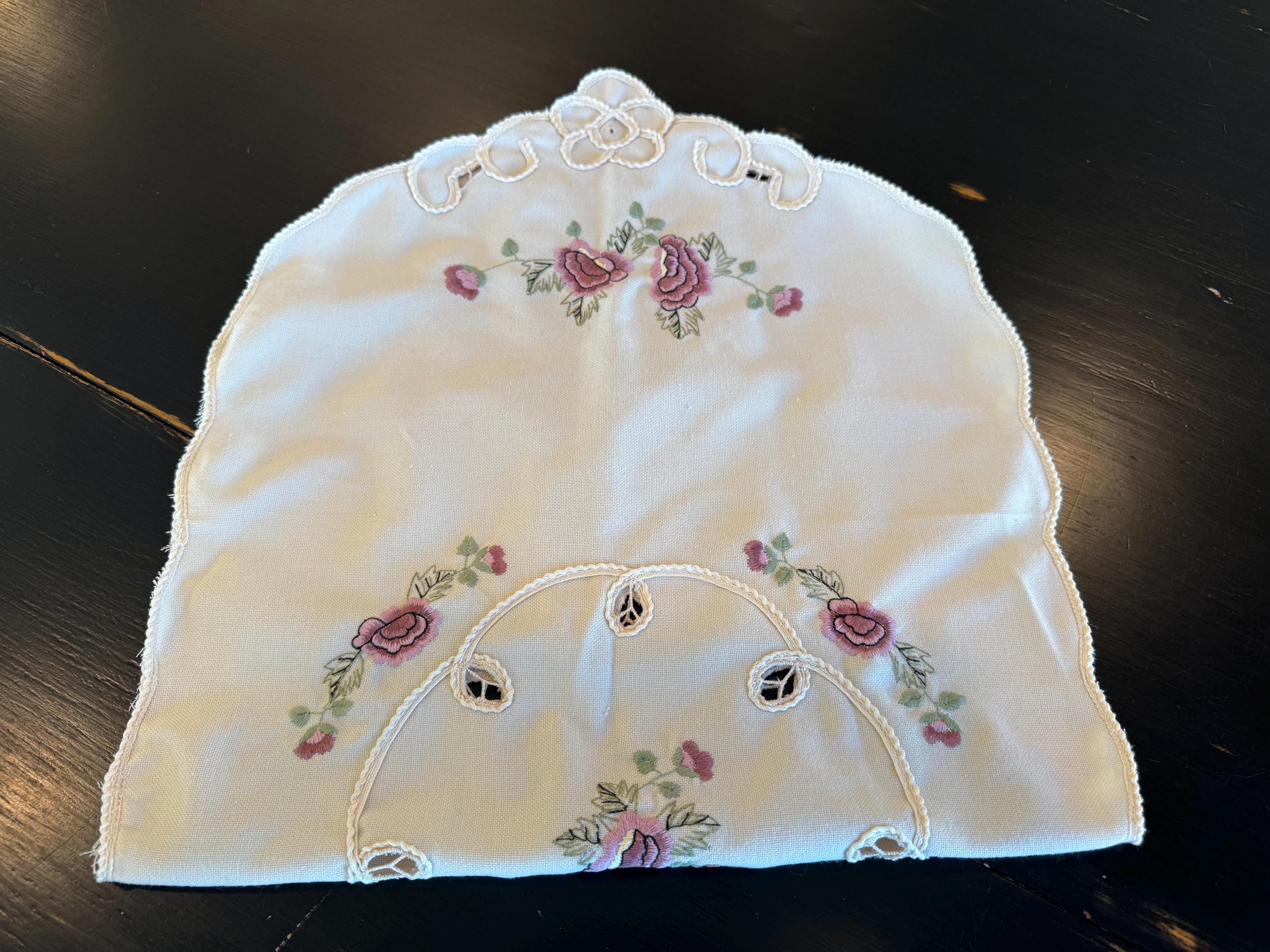 Beautiful Victorian / Cottagecore Table Runner - Handmade Embroidered ...