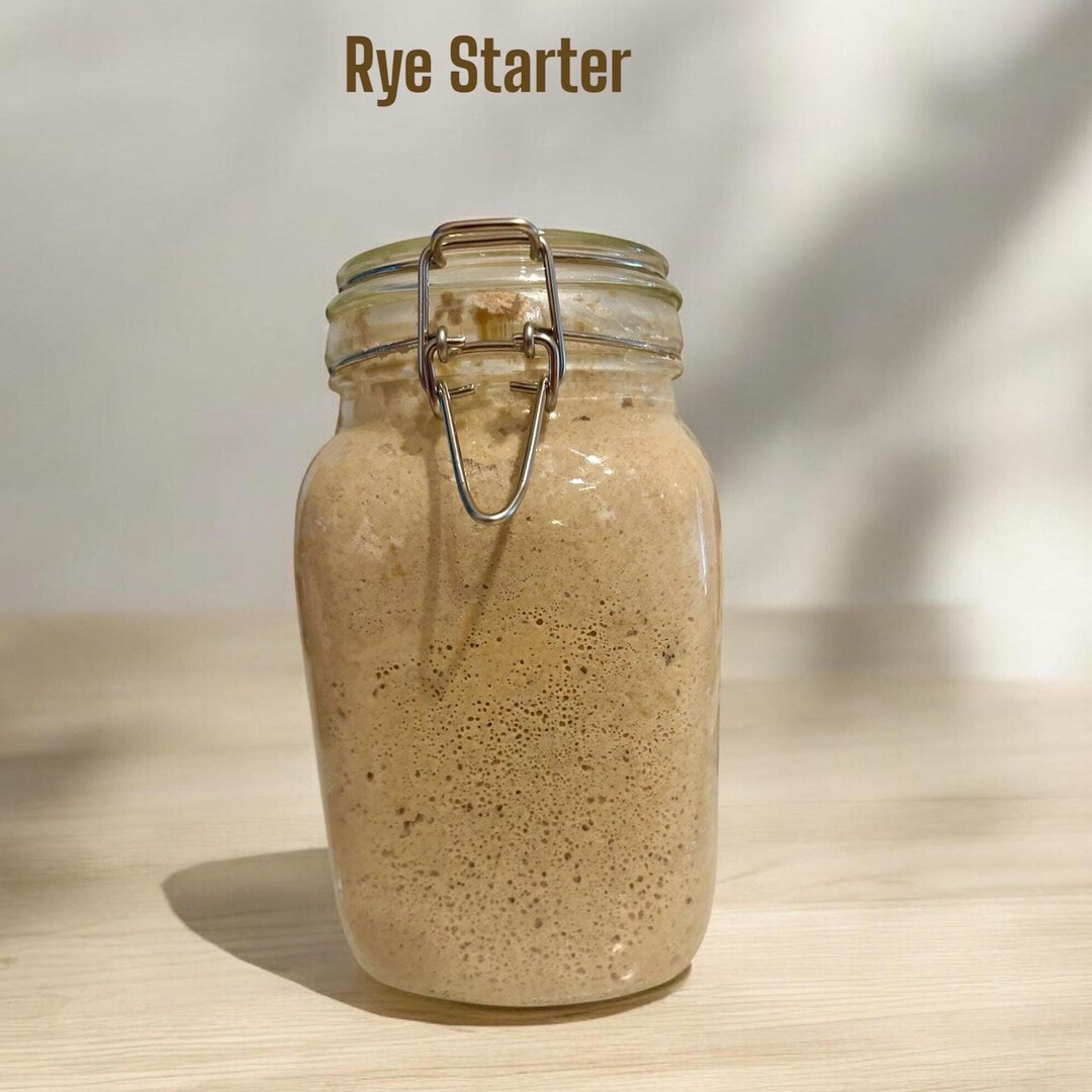 Organic Liquid Rye Sourdough Starter - Optional Sourdough Home - Etsy