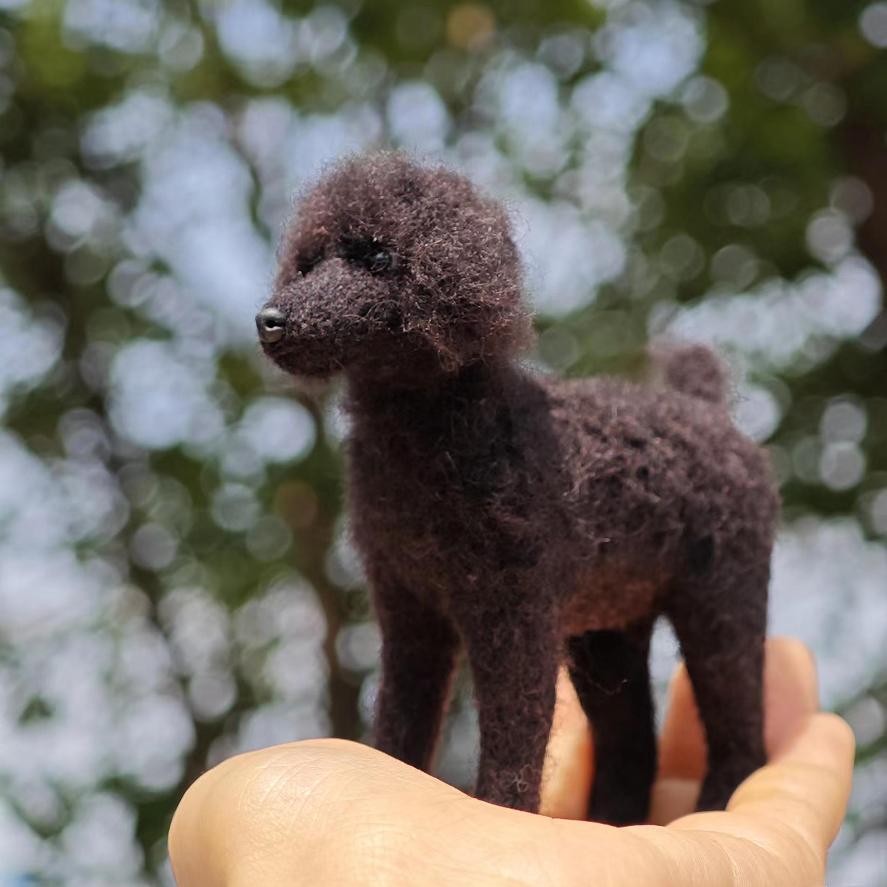 Custom Needle Felted Animal Figurine, Custom Wool Felt Pet Dog ...