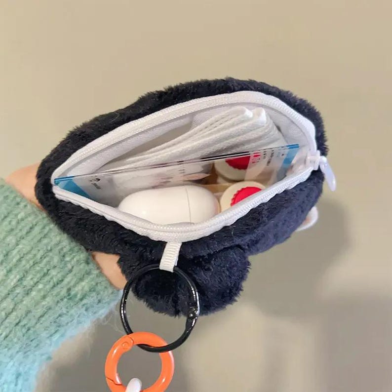 Satoru Gojo Plush Coin Purse Hanging Keychain Wallet Pouch JJK Anime - Etsy