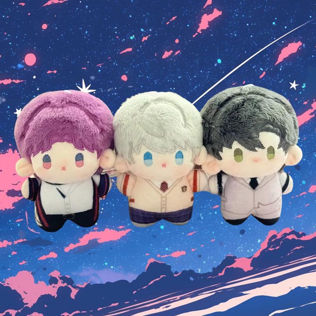 Love and Deepspace Mini Chibi Plush Keychain LAD Xavier Sylus Rafayel ...