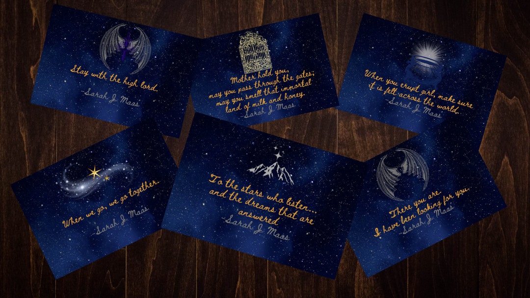 ACOTAR Party Decor Download - Etsy