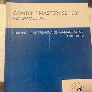 ATI RN Nursing Leadership and Management Book!! Brand New!! - Etsy