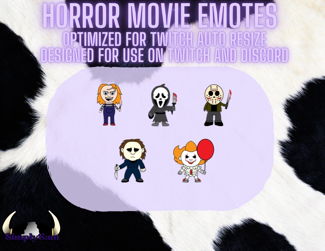 Horror Movie Emotes - Etsy