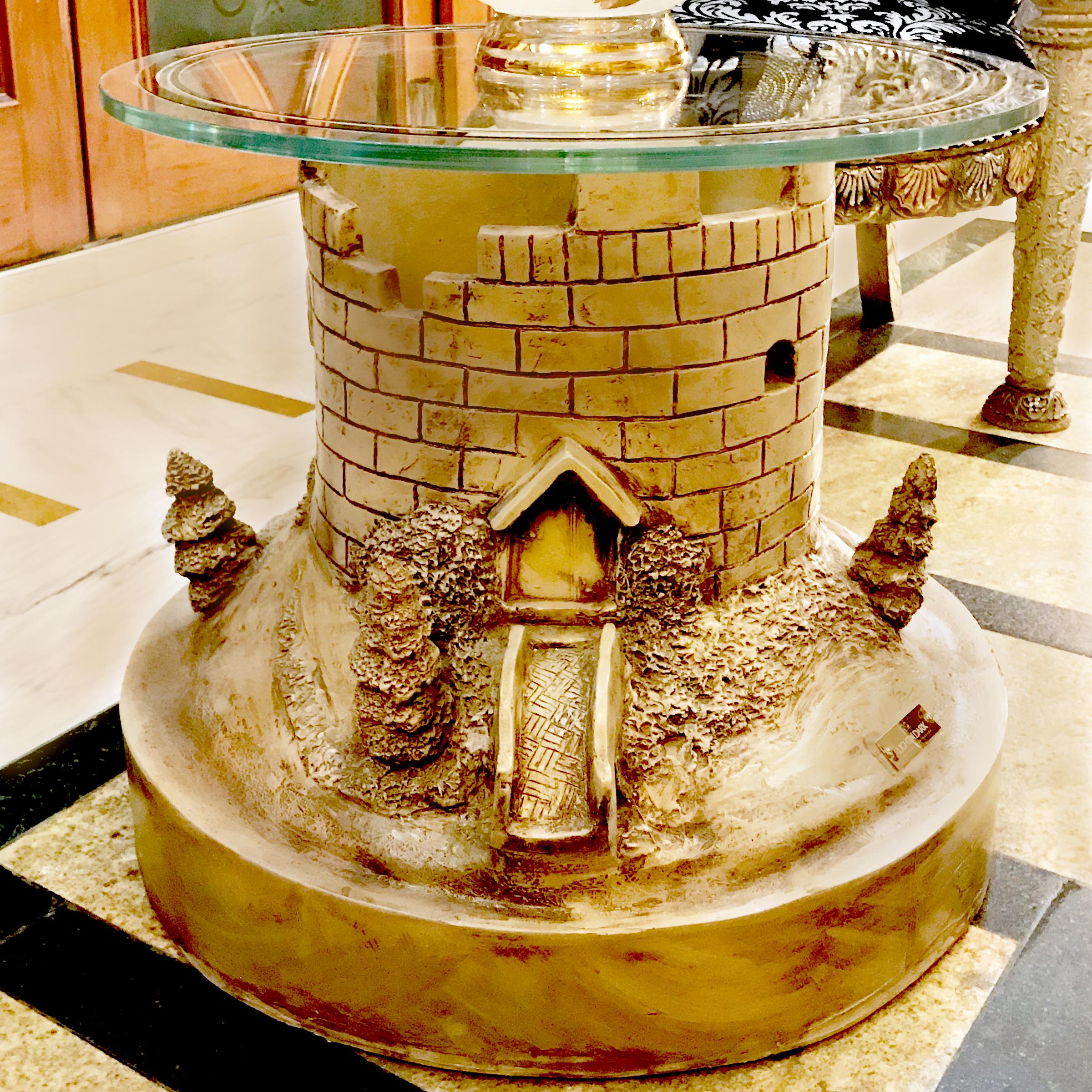 Castle Art Sculpture Table Inspired by Castle Life - Etsy