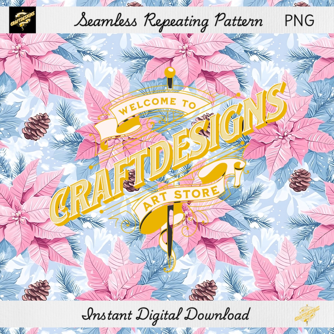 Digital Seamless Pattern, Sublimation PNG, Fabric Pattern, Repeating ...