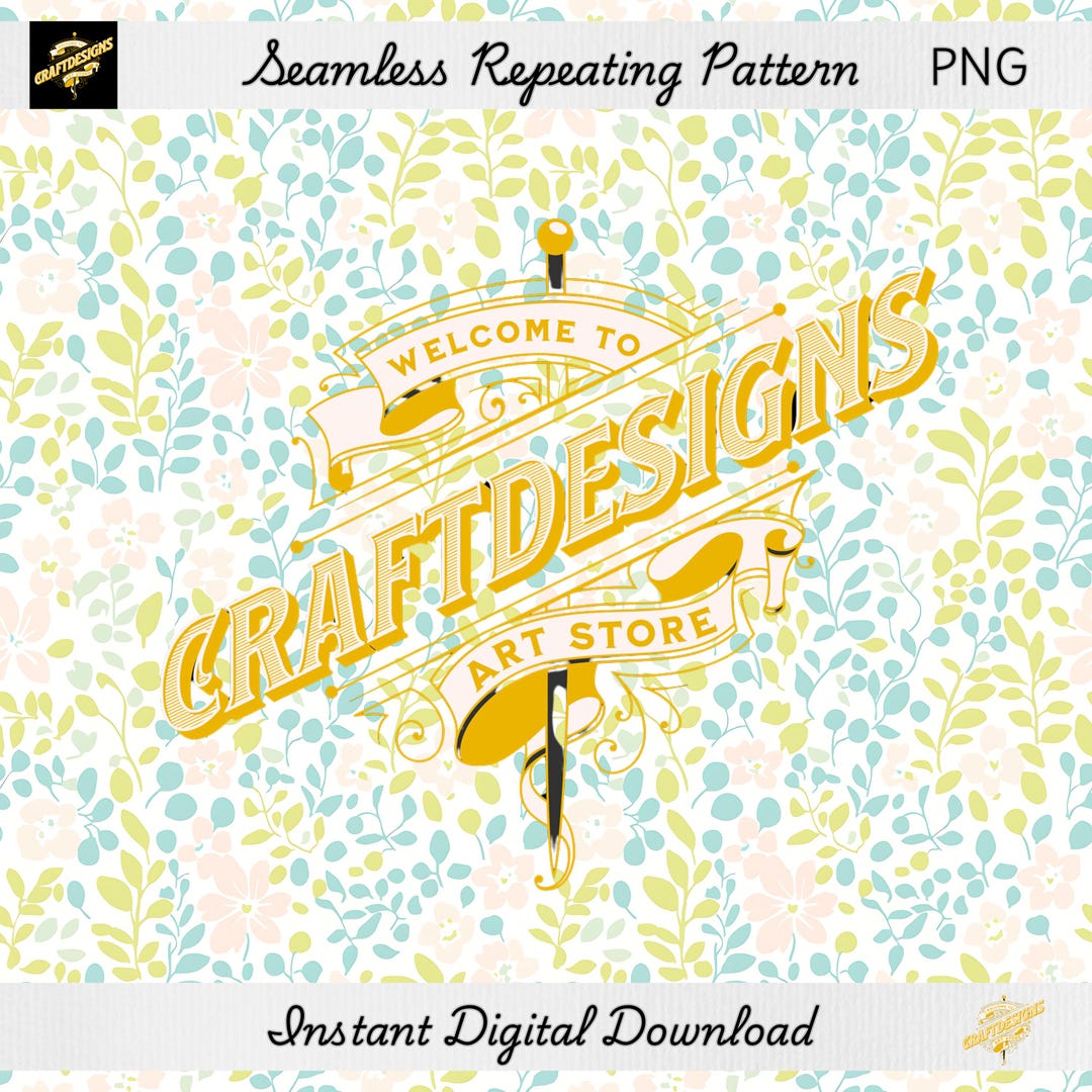 Seamless Digital Paper Pattern, Repeating Design File, Perfect for ...