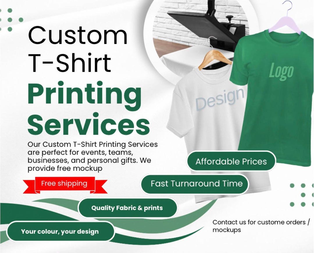 Personalized T-shirts for Events, Businesses, Groups, Individuals ...