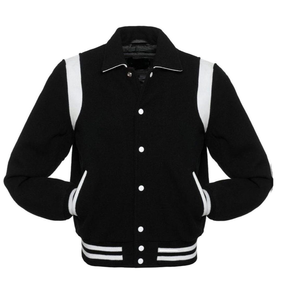 RETRO VARSITY JACKET| Wool Leather Jacket| Customizable Bomber Jacket ...