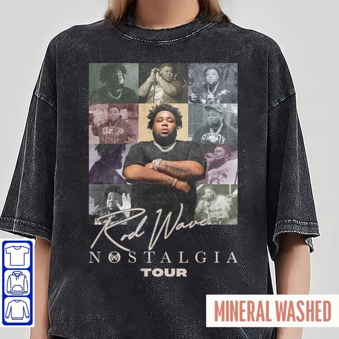 Rod Wave Nostalgia Tour PNG, Rod Wave 2023 Concert PNG, Beautiful Mind ...