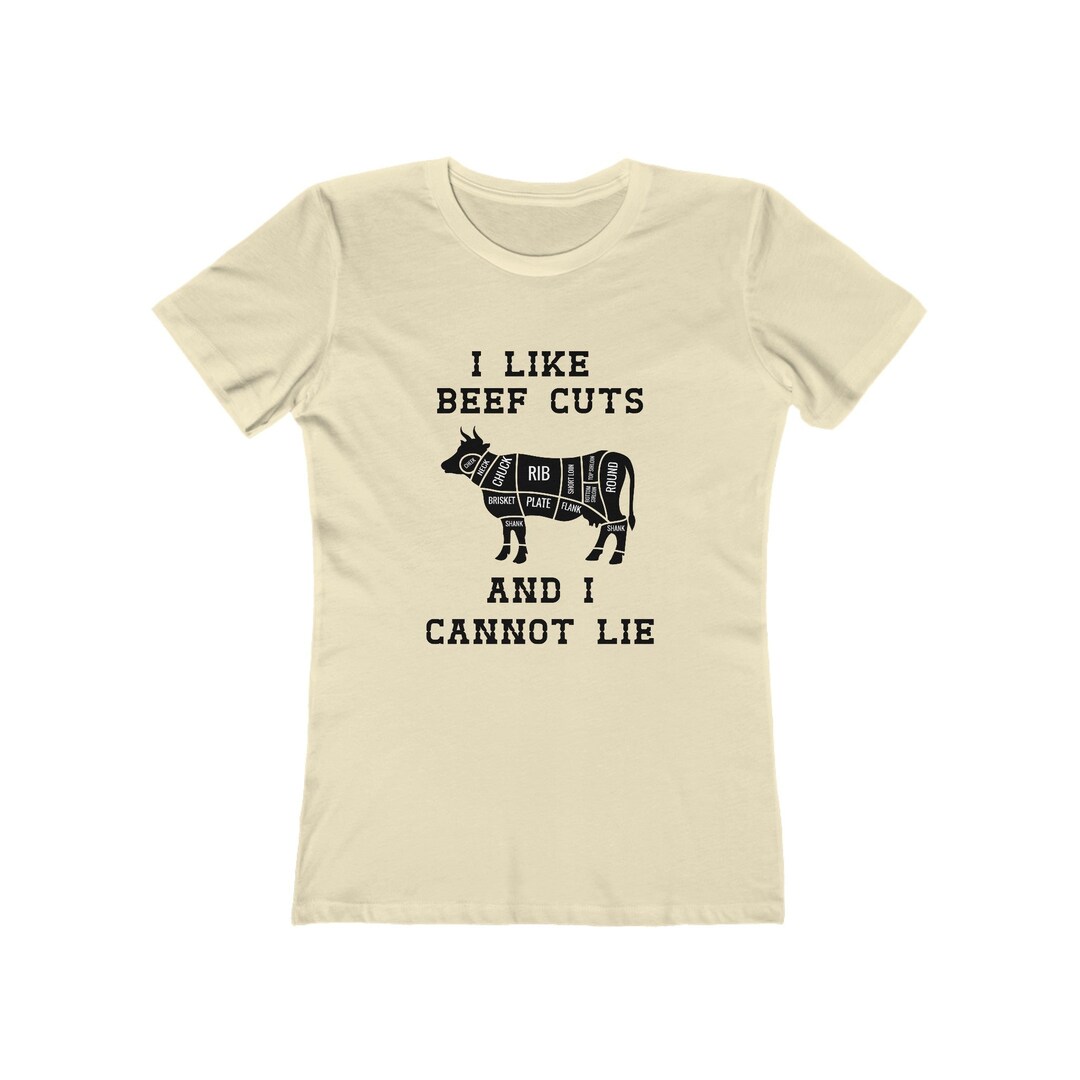 I Like Beef Cuts the Boyfriend Tee for Women - Etsy