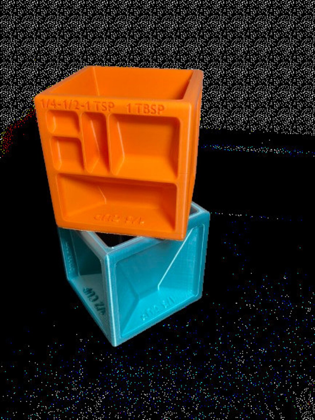 Bakers Cube Measuring Tool 3D Printed - Etsy