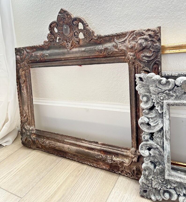 Altered Frame, Art Frame, Antique Swedish Upcycled Picture Frame ...