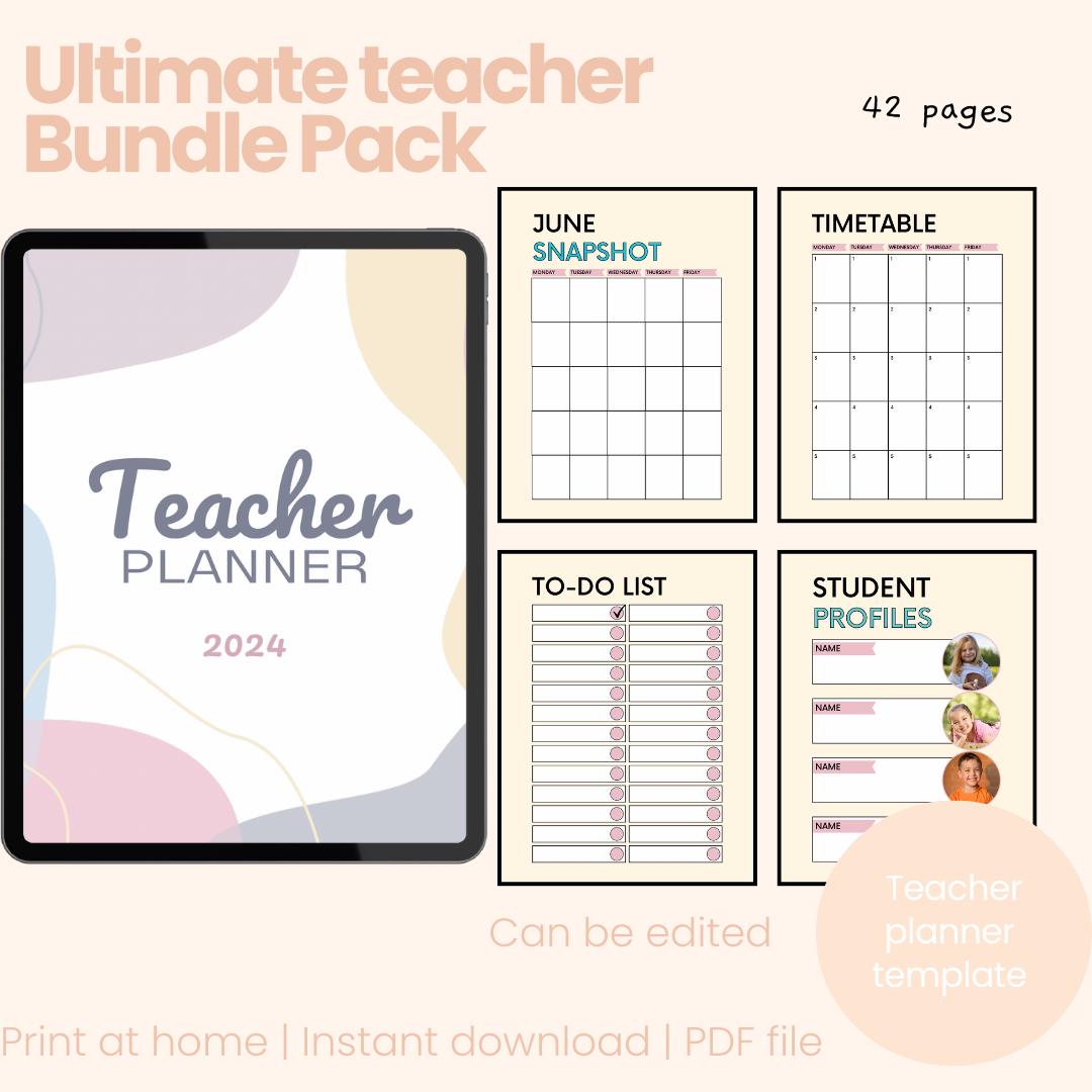 Ultimate Teacher Bundle Pack Back to School Teacher Pack Digital ...