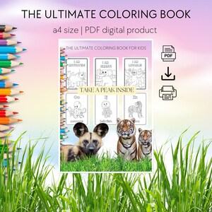 The Ultimate Coloring Book Coloring Book for Kids Coloring Book ...