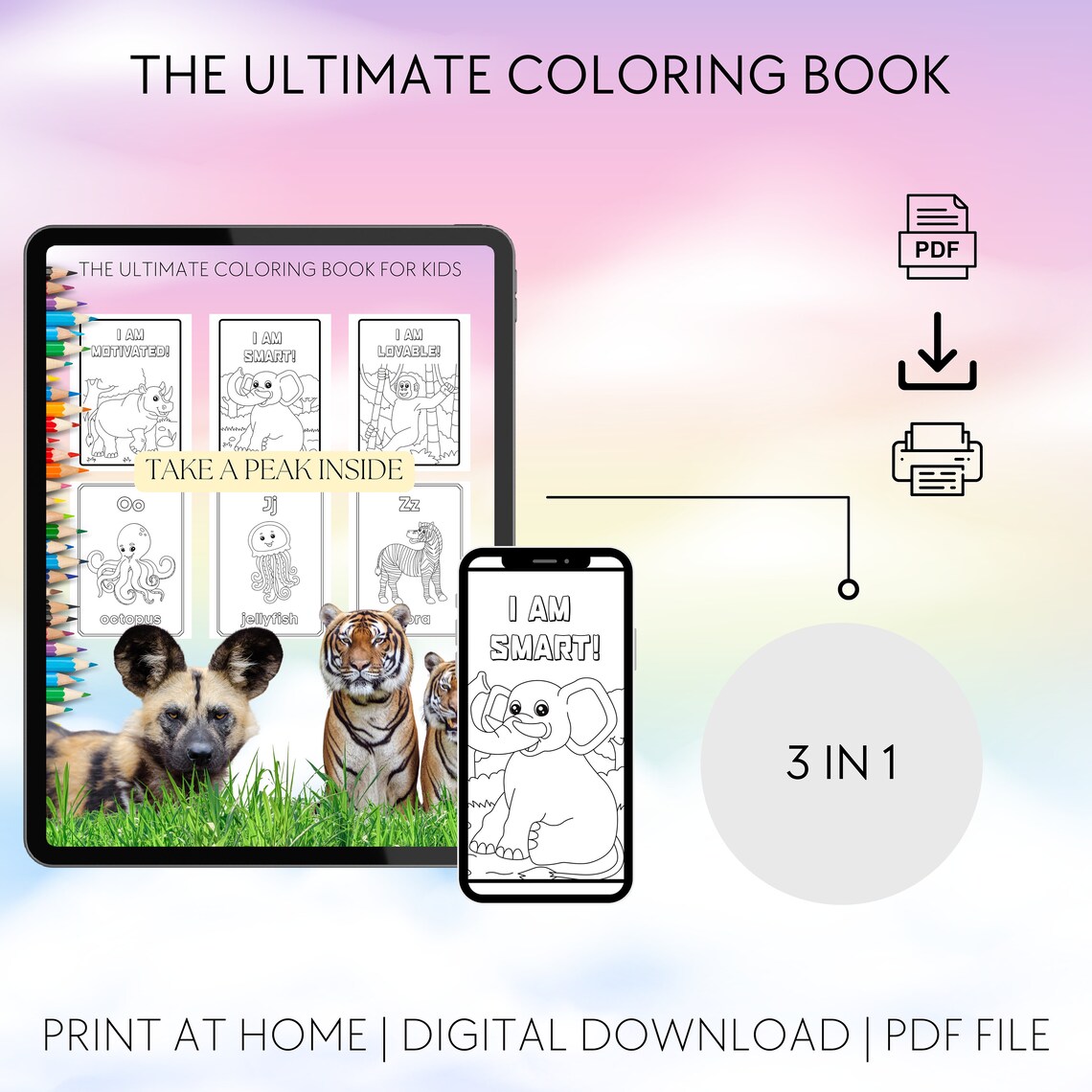 The Ultimate Coloring Book Coloring Book for Kids Coloring Book ...