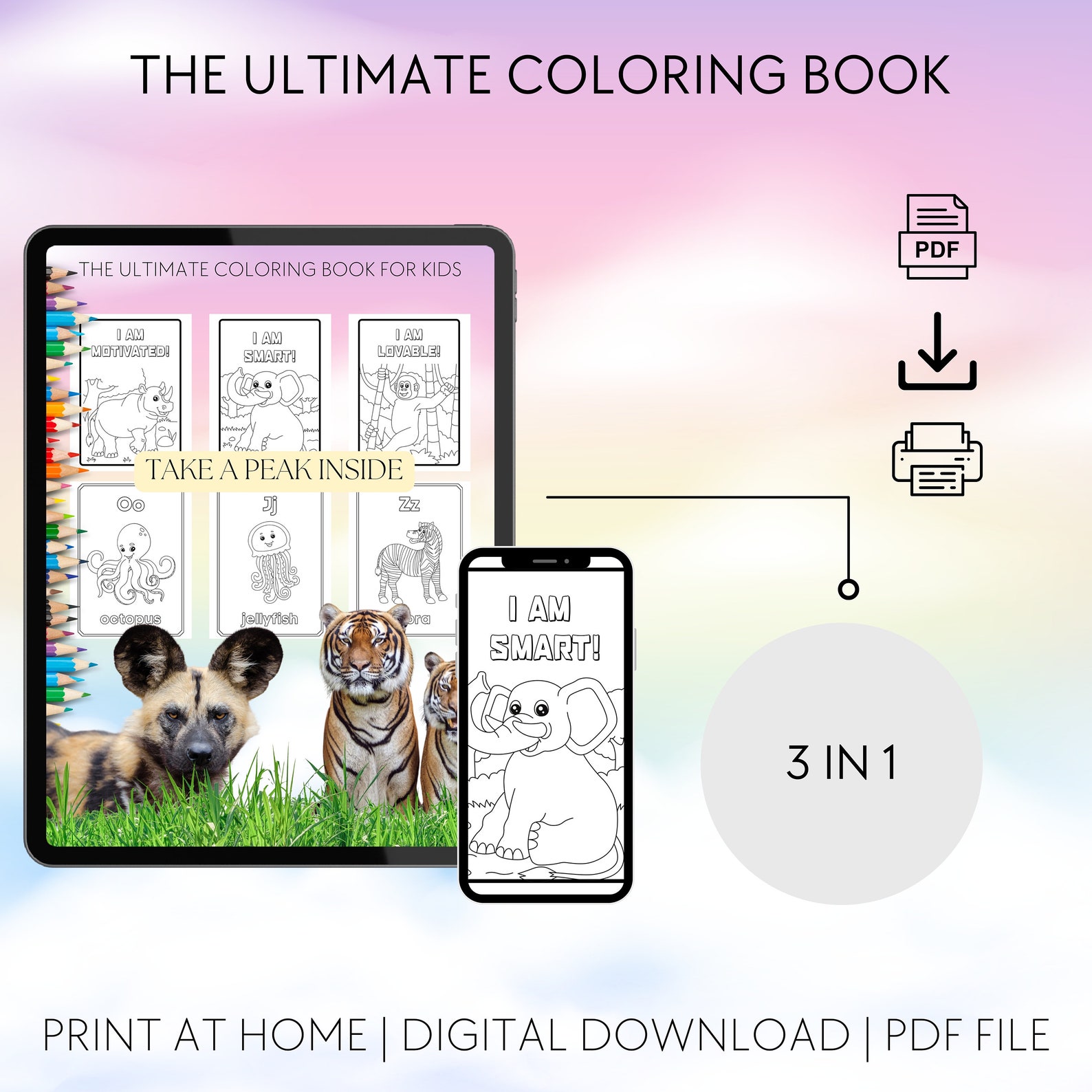 The Ultimate Coloring Book Coloring Book for Kids Coloring Book ...