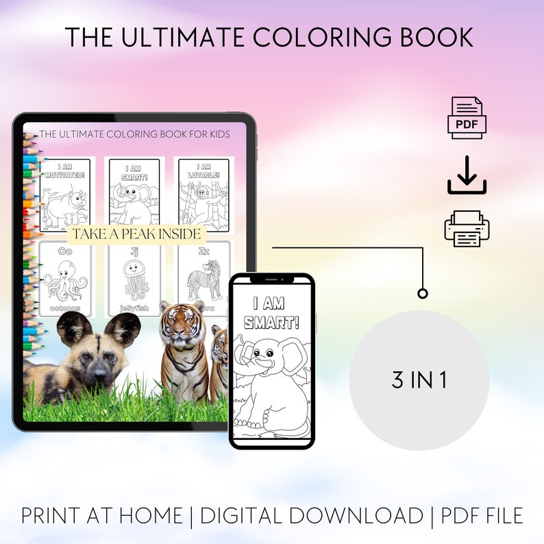 The Ultimate Coloring Book Coloring Book for Kids Coloring Book ...