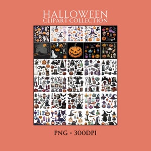 Clipart on the Halloween Theme, Witches Hats,dracula , Pumpkins, Black ...