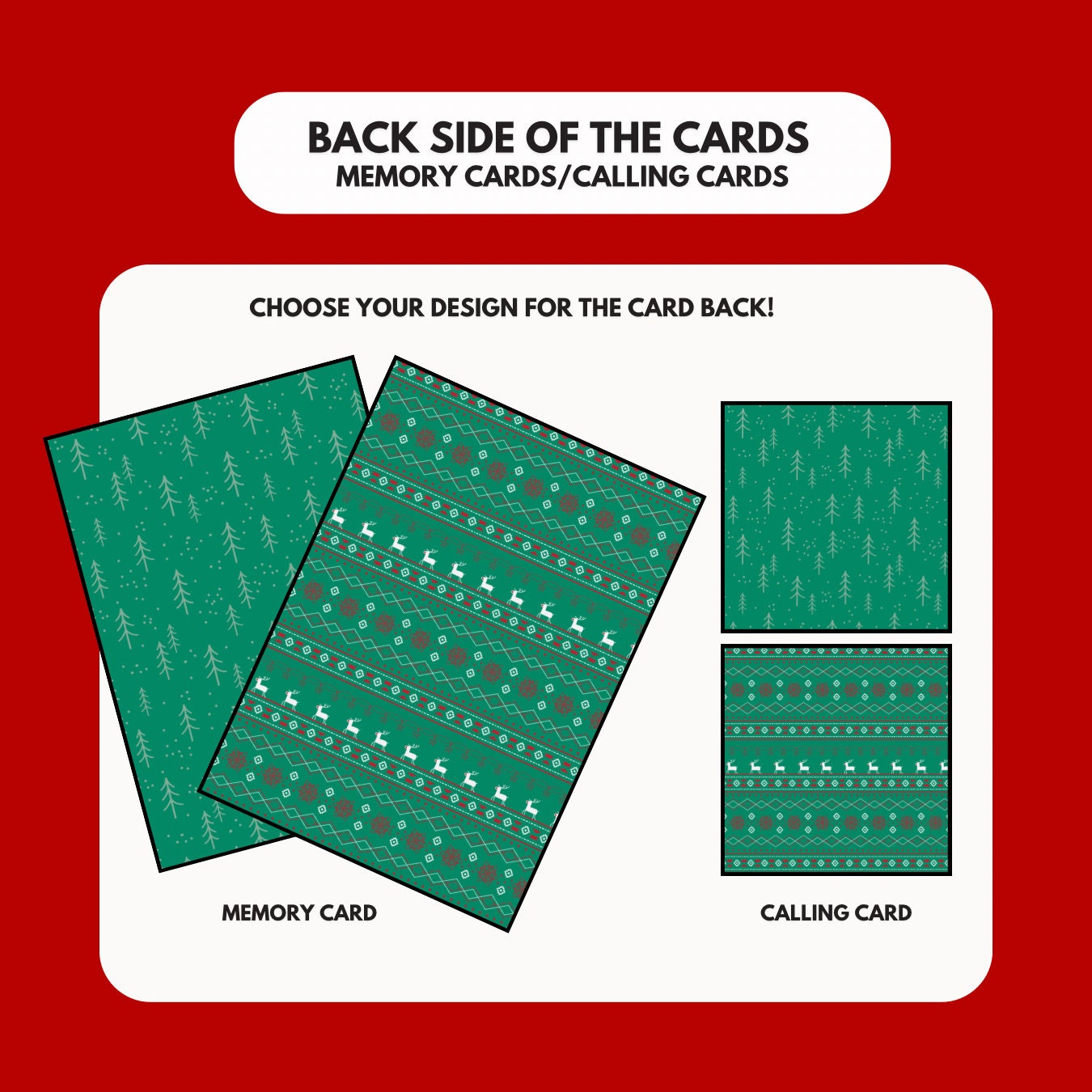 Christmas Bingo Printable PDF - 30 Different Cards - FULL PAGE - Memory ...