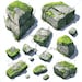100 Digital File of Rocks - Game Assets - Different Shapes and Sizes of ...