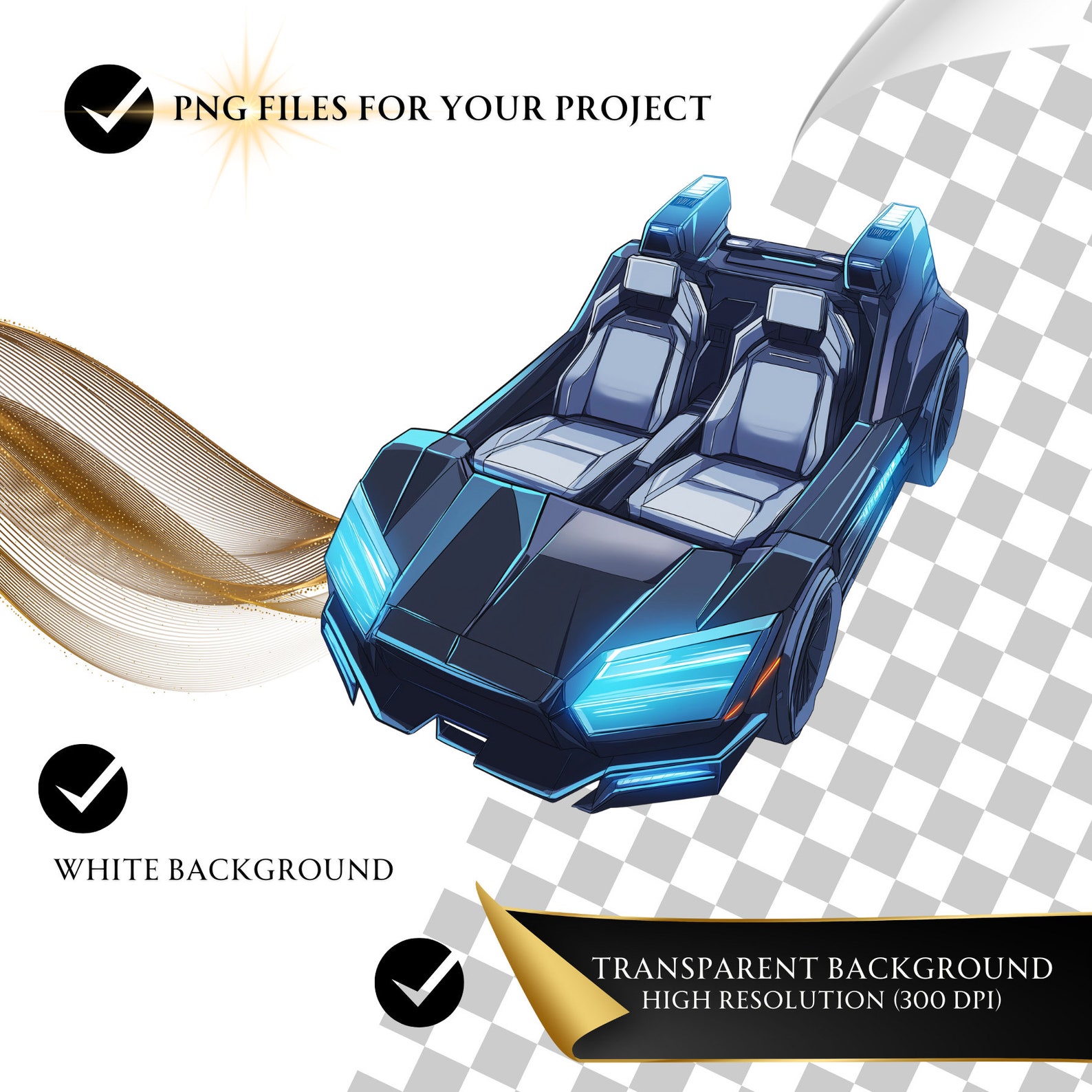 8 Futuristic Sci-fi Sport Car - Game Design - Game Assets - Concept Art ...