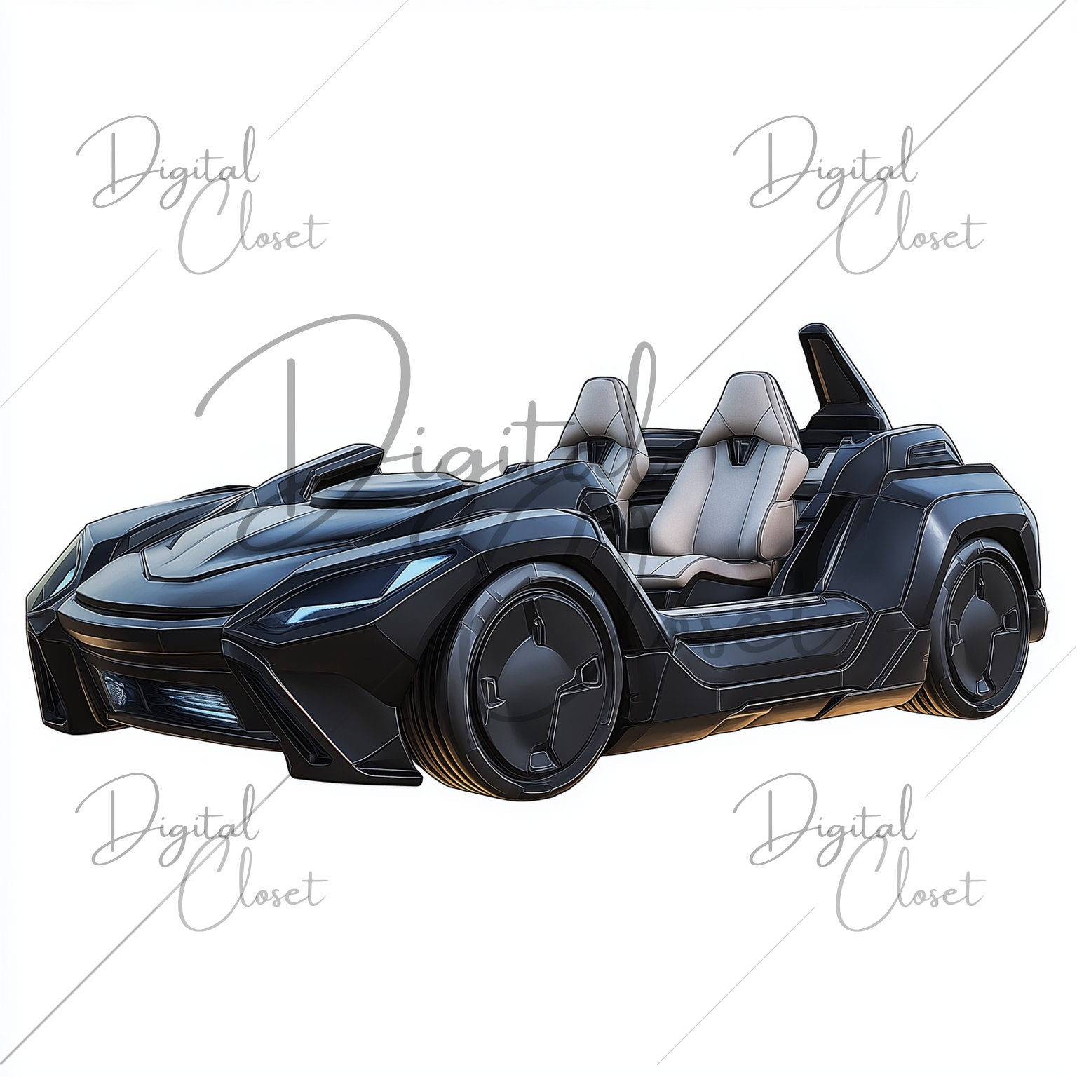 8 Futuristic Sci-fi Sport Car - Game Design - Game Assets - Concept Art ...