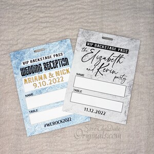 Wedding Back Stage Badges { SET OF 20 } - Etsy