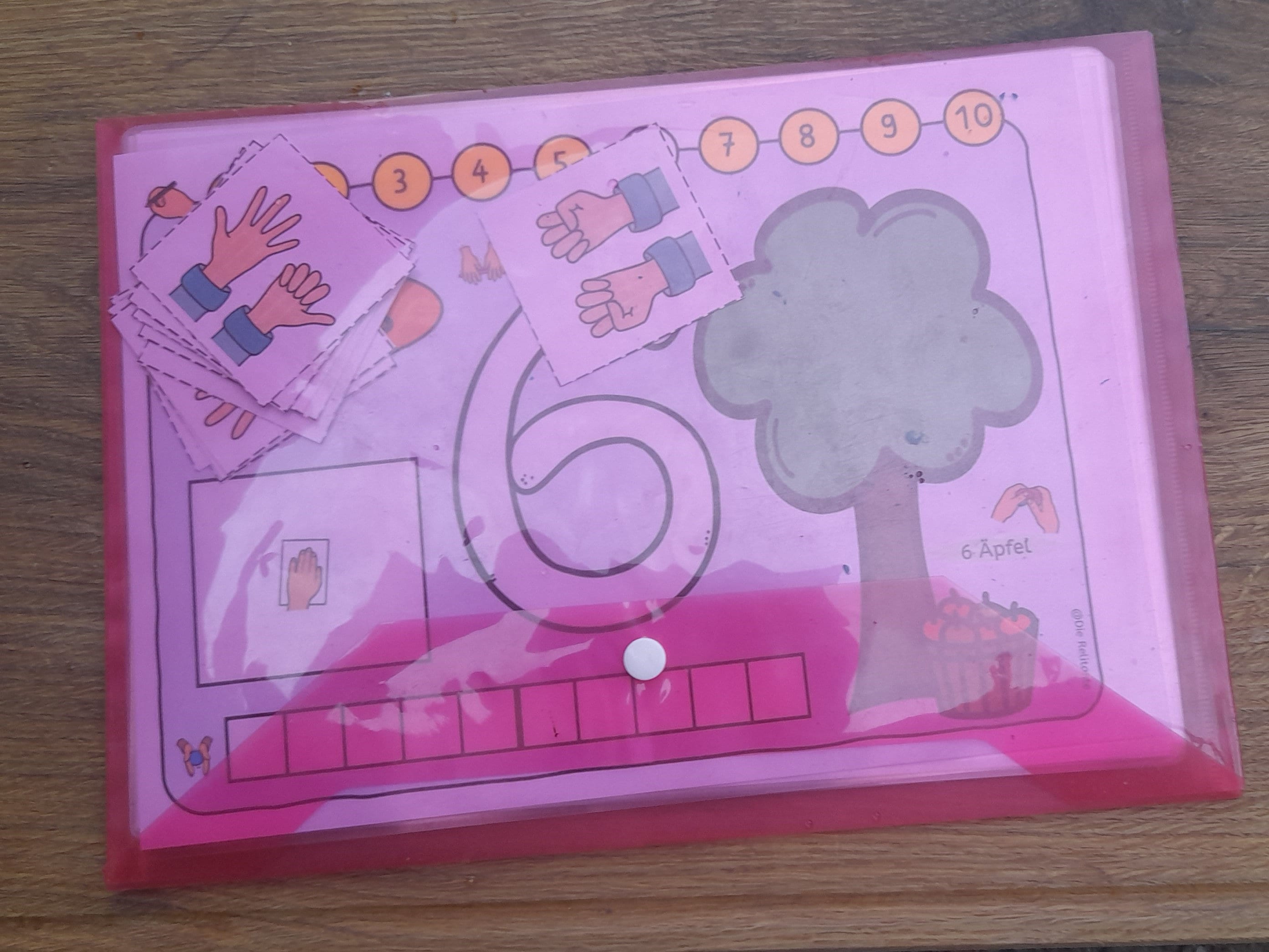 Numbers 1 - 10 Play Dough Mats - Counting / Numerals Within 1 - 10 for ...