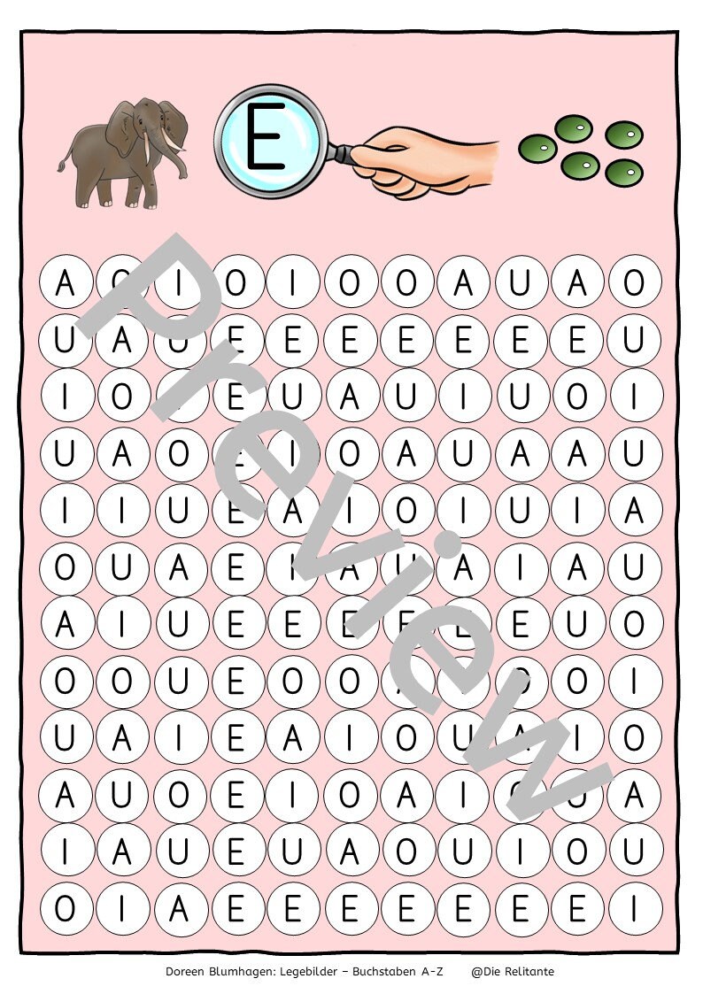 Alphabet Learning Game A-Z: Search & Sort Activity With Buttons and ...