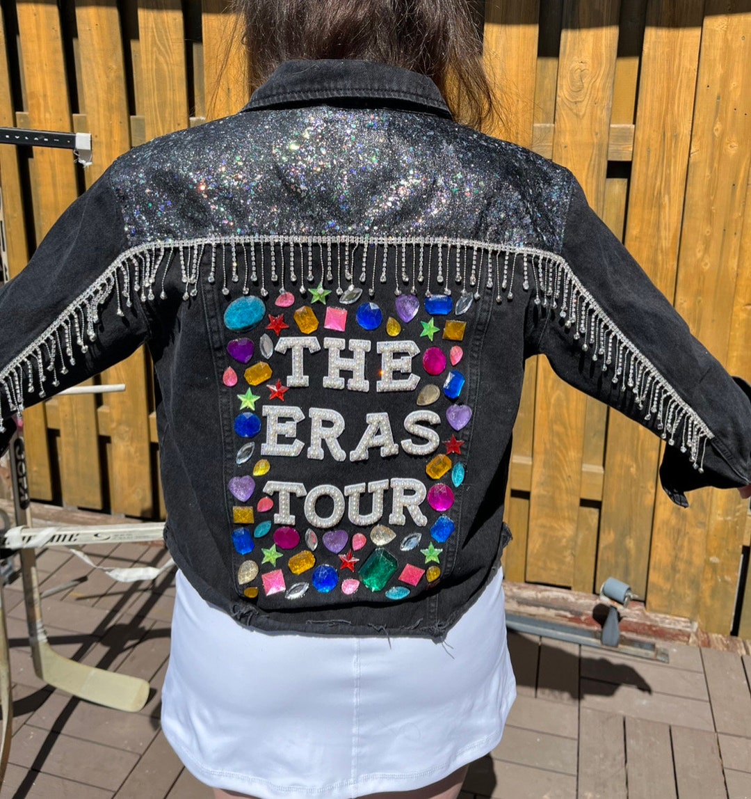 ERAS TOUR Handmade High Quality Jean Jacket Swiftie - Etsy