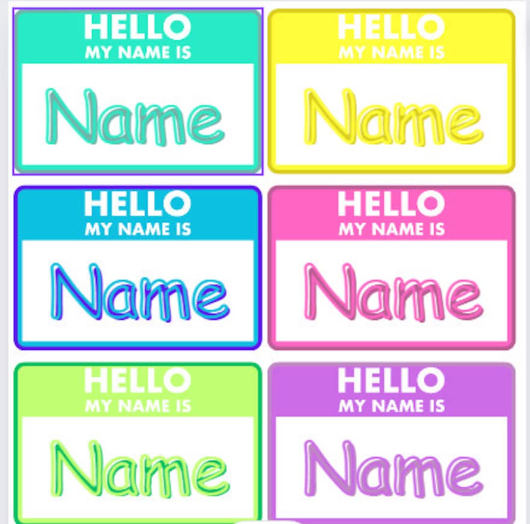 Welcome Bulletin Board With Name Tags and Welcome Letters - Etsy