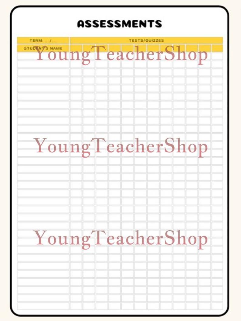 Mini Multiple Subjects Teacher Planner - Etsy