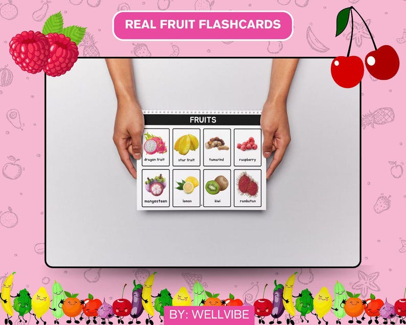 Printable Flashcards for Kids | Digital Download Educational Toy ...