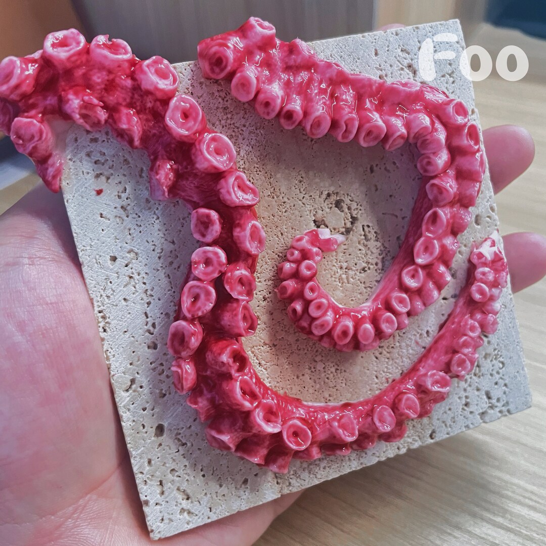 Cthulhu Mythos Tentacles Desk Décor, Handmade Tab Squishy, Derivative ...