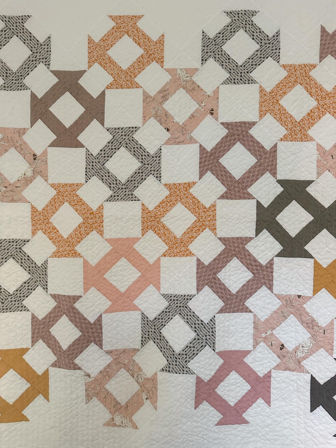 Churn Dash Throw Quilt - Etsy