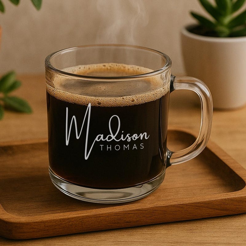 Initial Mugs - Etsy