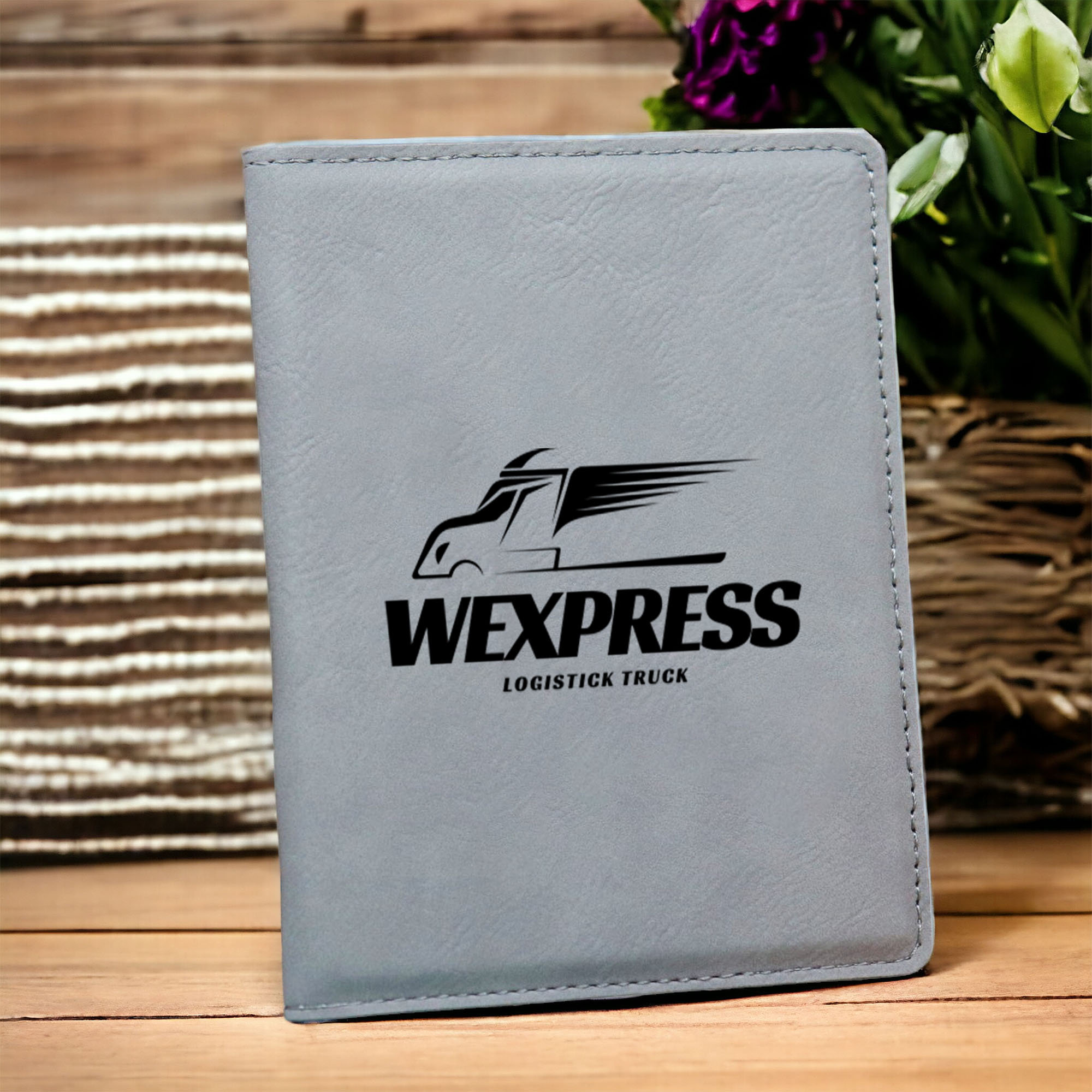 Custom Logo Passport Cover, Company Logo Passport Holder, Personalized ...