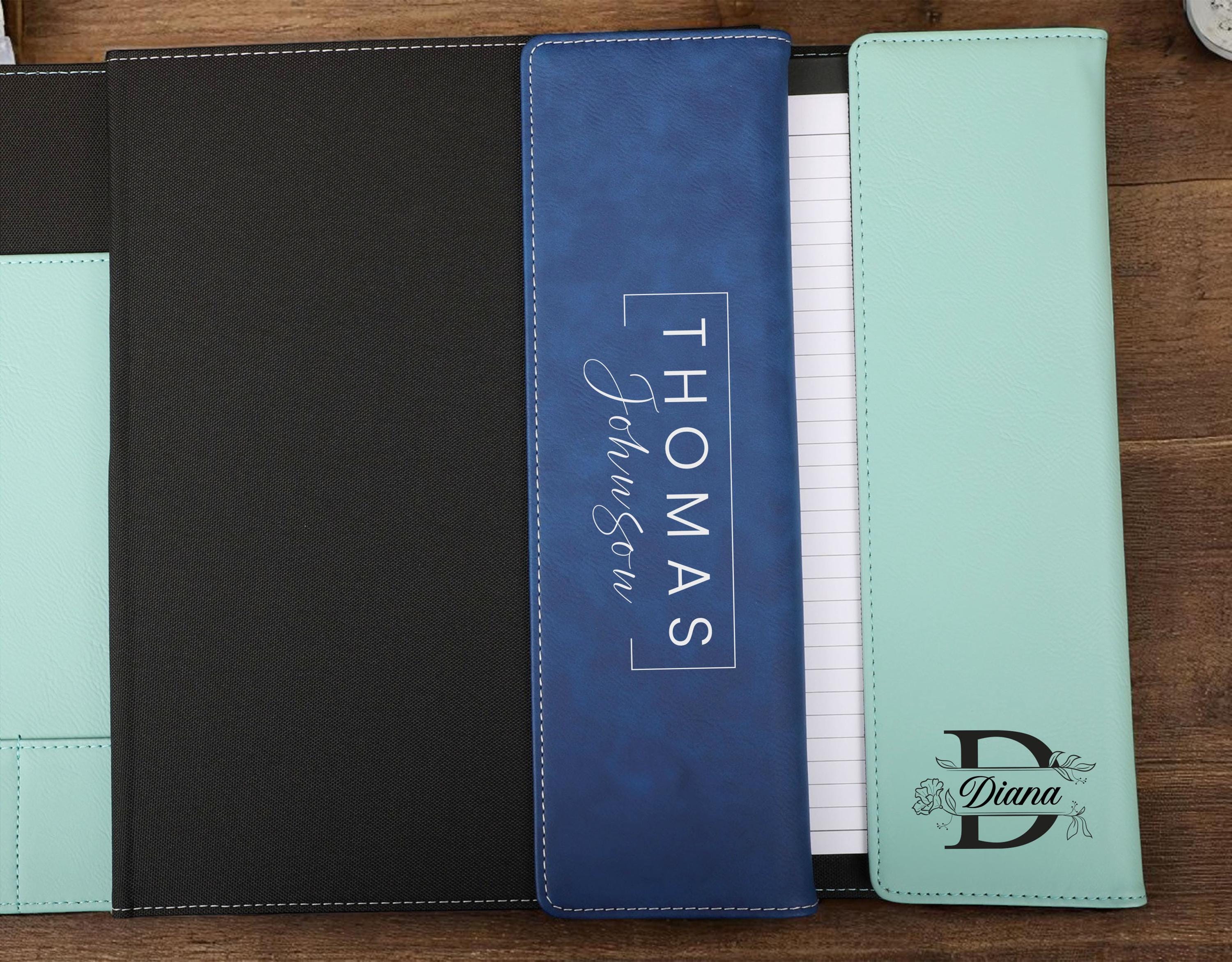 Custom Name Portfolio, Monogram Padfolio, Personalized Portfolio ...