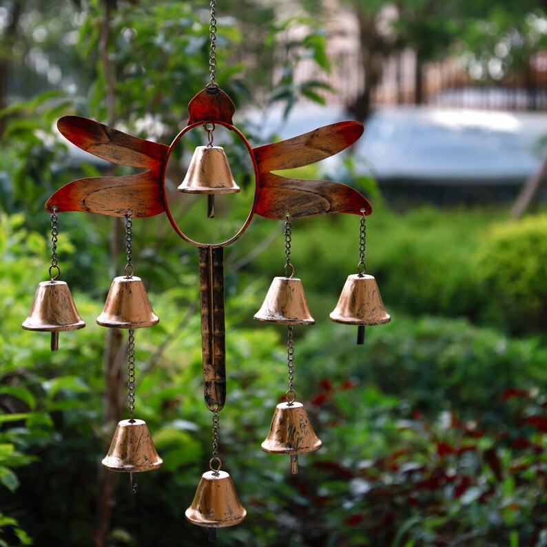 Dragonfly Wind Chimes, Mobile Wind Chime, Dragonfly Wind Bell, Home ...