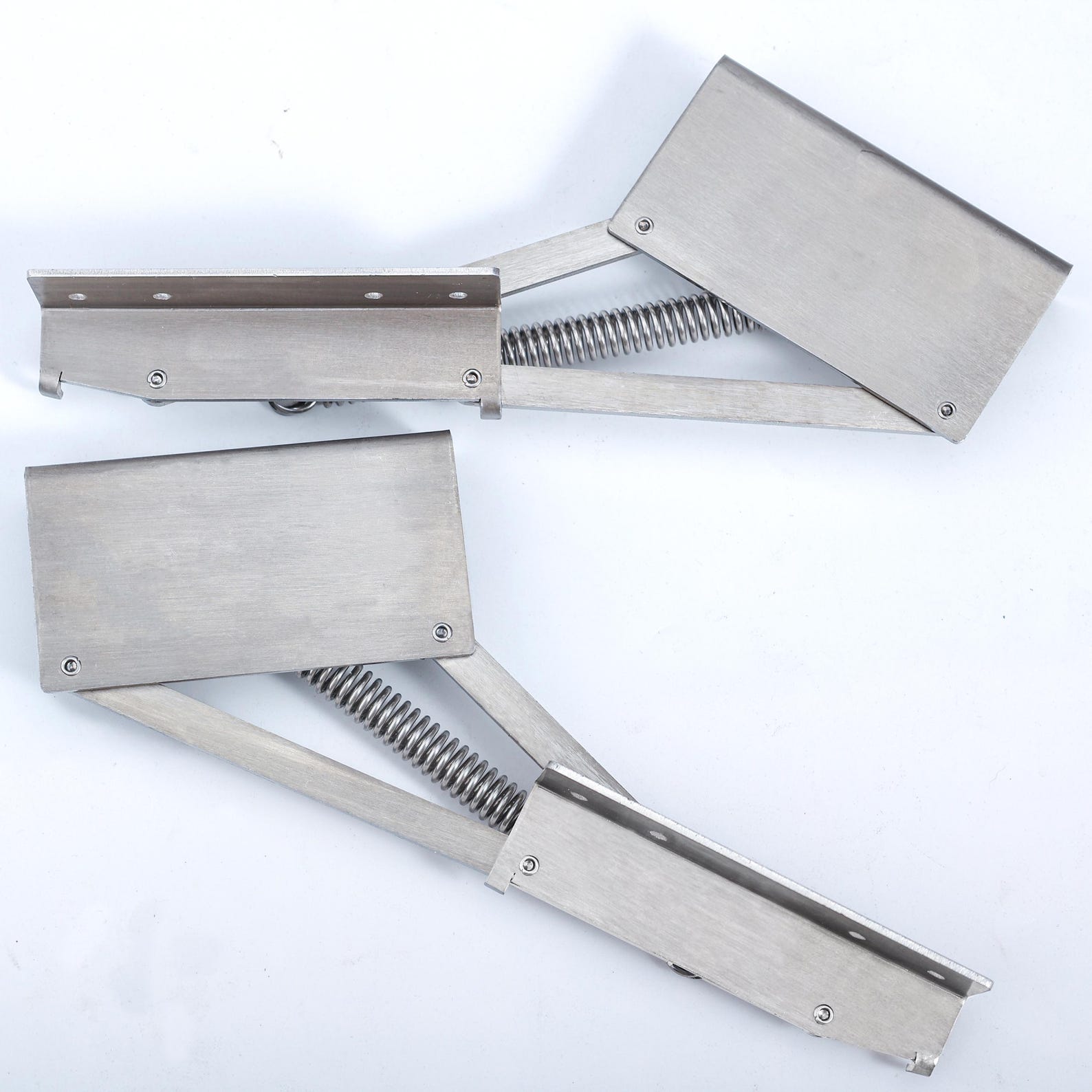 1 Pair Under Cabinet Hinges for Kitchen Spice Knife Storage Organizer ...