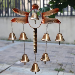 Dragonfly Wind Chimes, Mobile Wind Chime, Dragonfly Wind Bell, Home ...