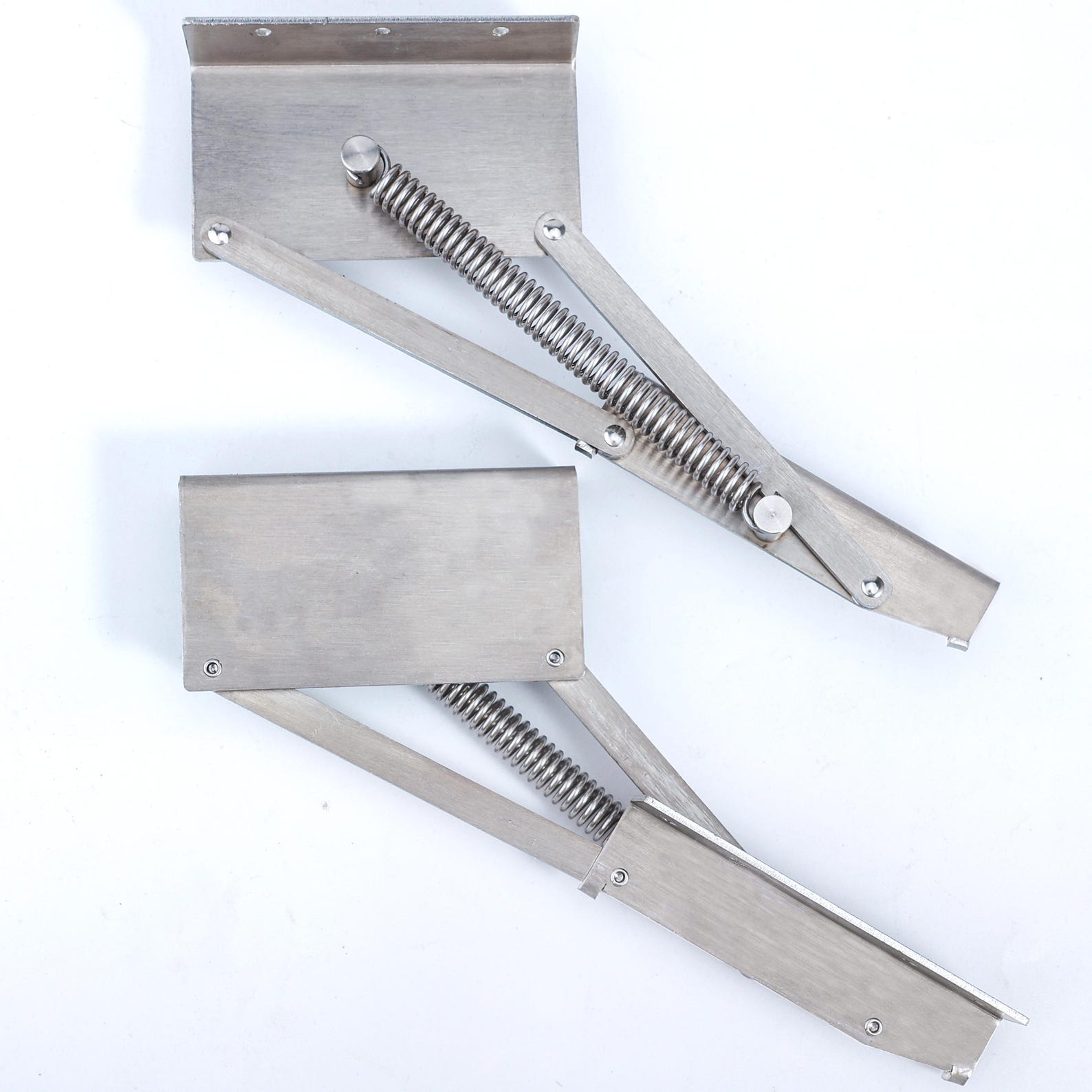 1 Pair Under Cabinet Hinges for Kitchen Spice Knife Storage Organizer ...