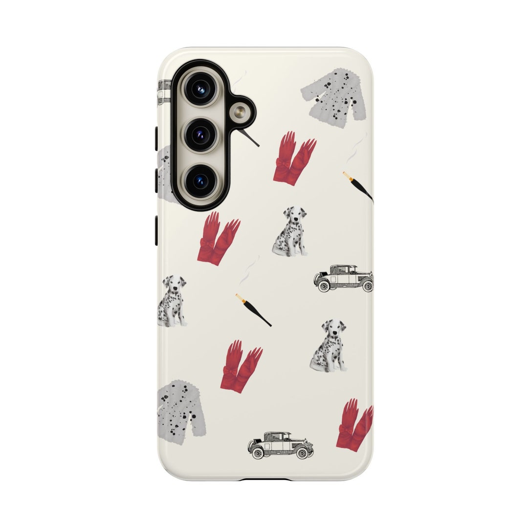 Cruella's Disney Villains Samsung Phone Case, Tough Case, Disney ...