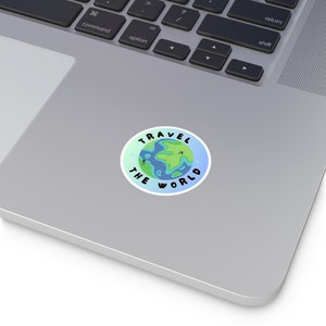 Travel the World Sticker - World Travel Stickers Adventure Stickers ...