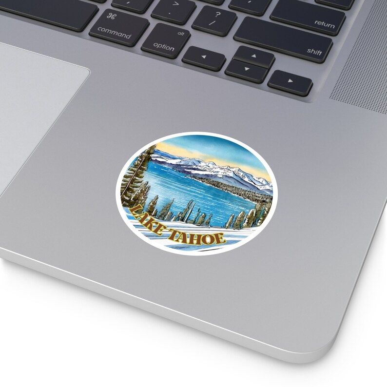Lake Tahoe Sticker - World Travel Stickers Motivational Adventure ...