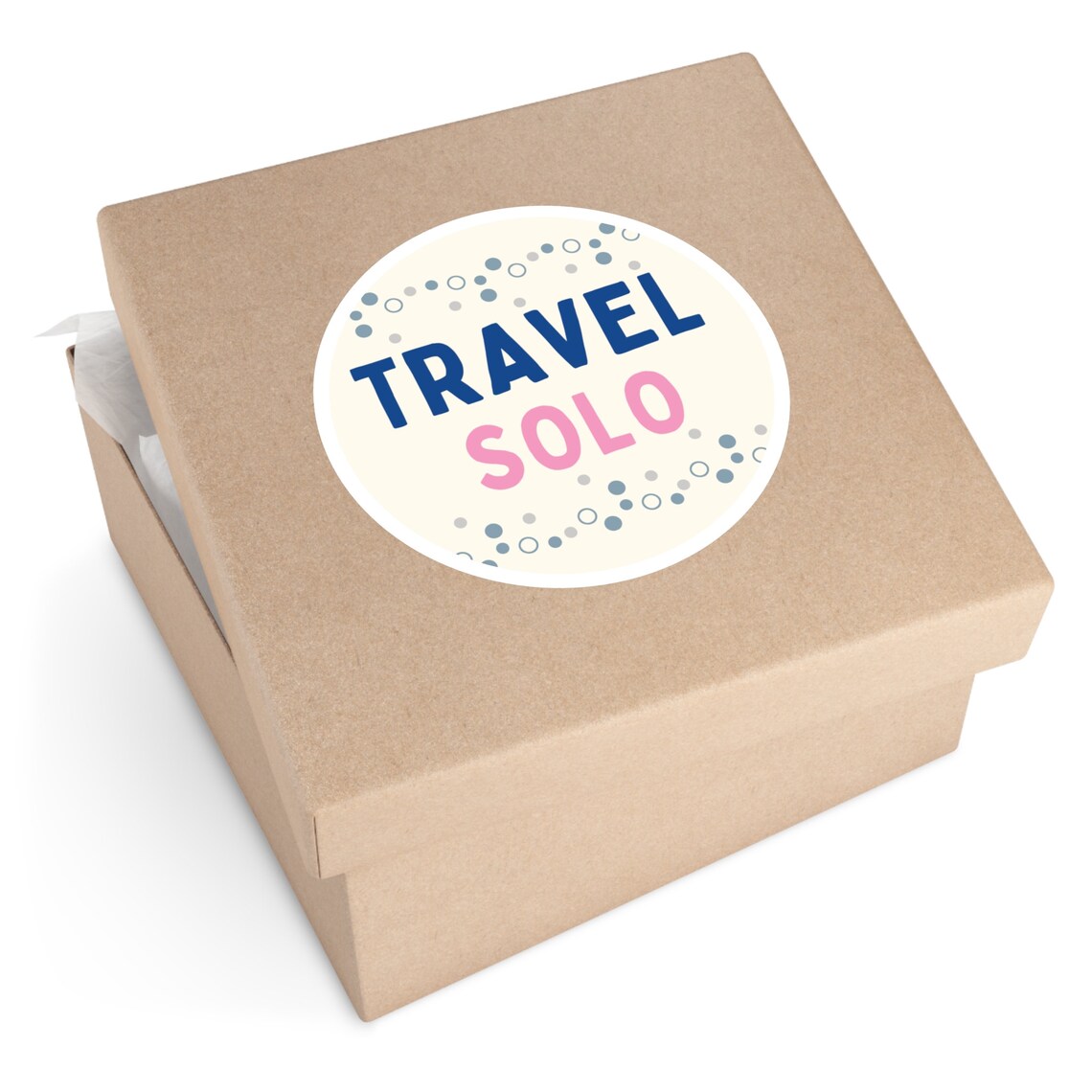Travel Solo Sticker - World Travel Stickers Motivational Adventure ...