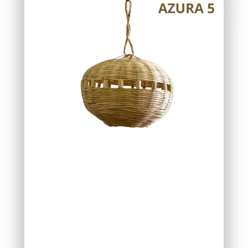 Pendant Lights, Azura Bamboo Range, Wicker and Bamboo Lampshades ...