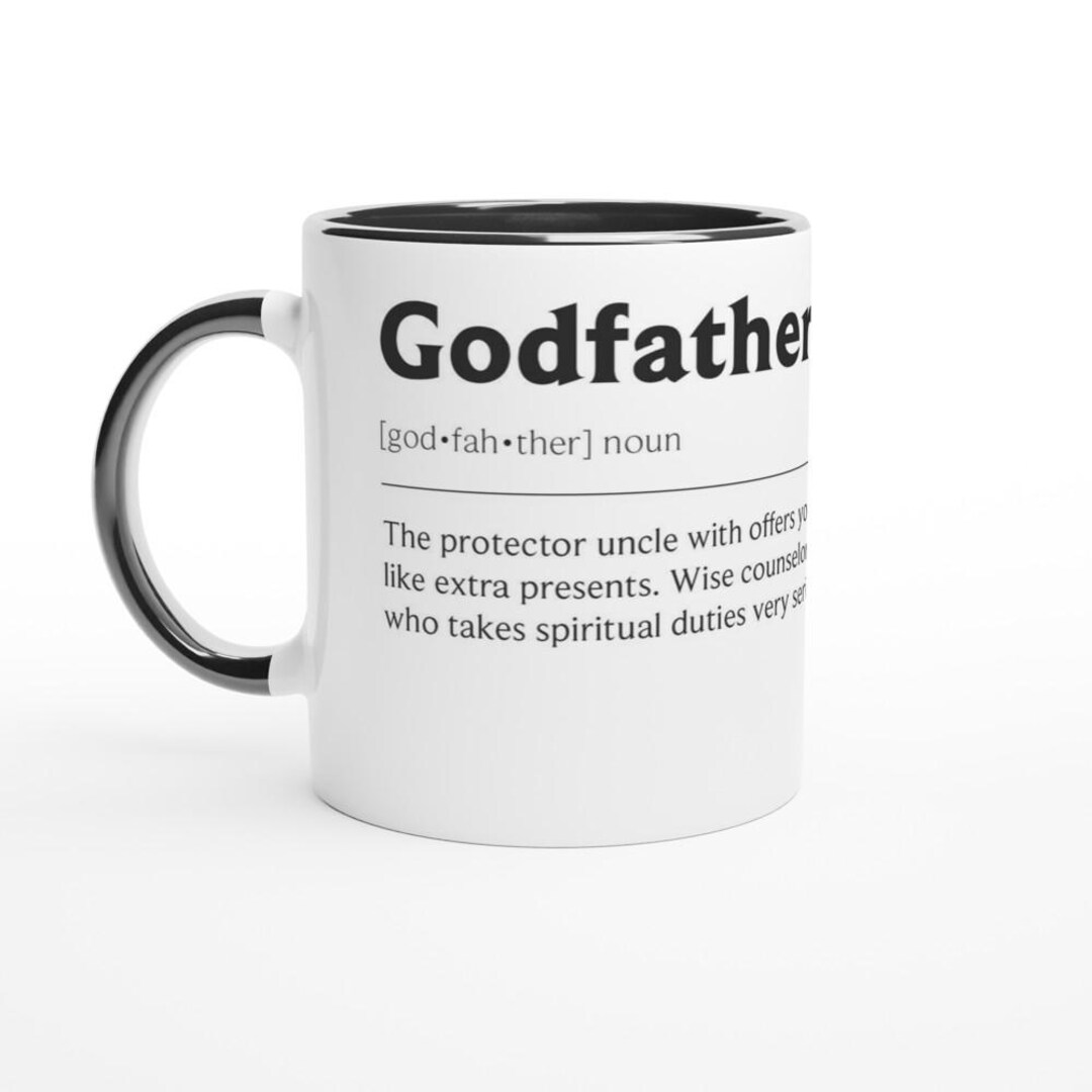 Godfather Ceramic Mug, Movie Quote, Funny Gift (11oz) - Etsy